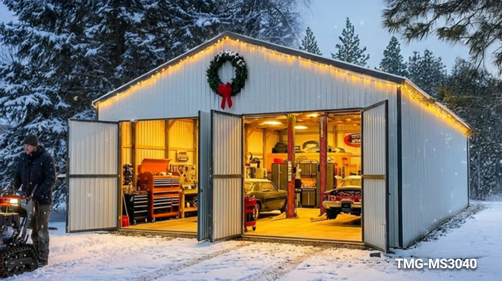 Metal Sheds for Winter: Top Designs to Withstand Snow and Ice Loads