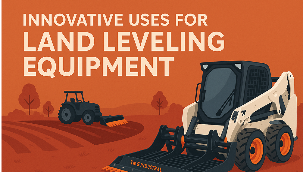 Innovative Uses for Land Leveling Equipment - TMG Industrial