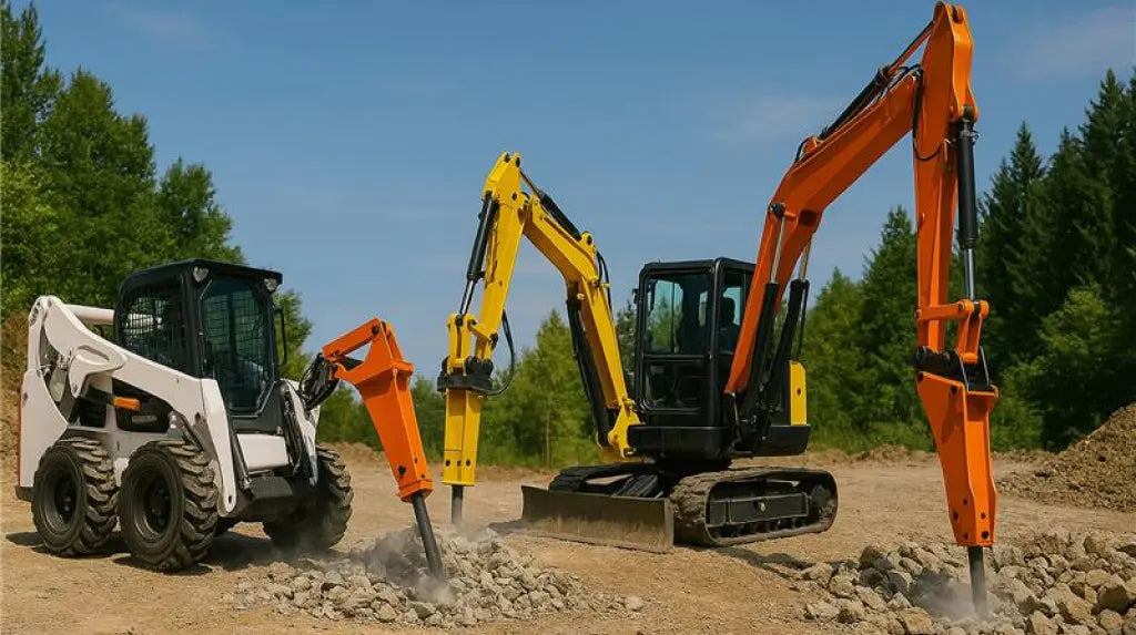 Hydraulic Hammers & Breakers: Types, Bits & Pro Tips - TMG Industrial