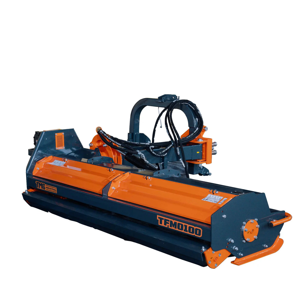 100" Ditch Bank Flail Mower, Offset Verge & Slope Cutter for Tractors