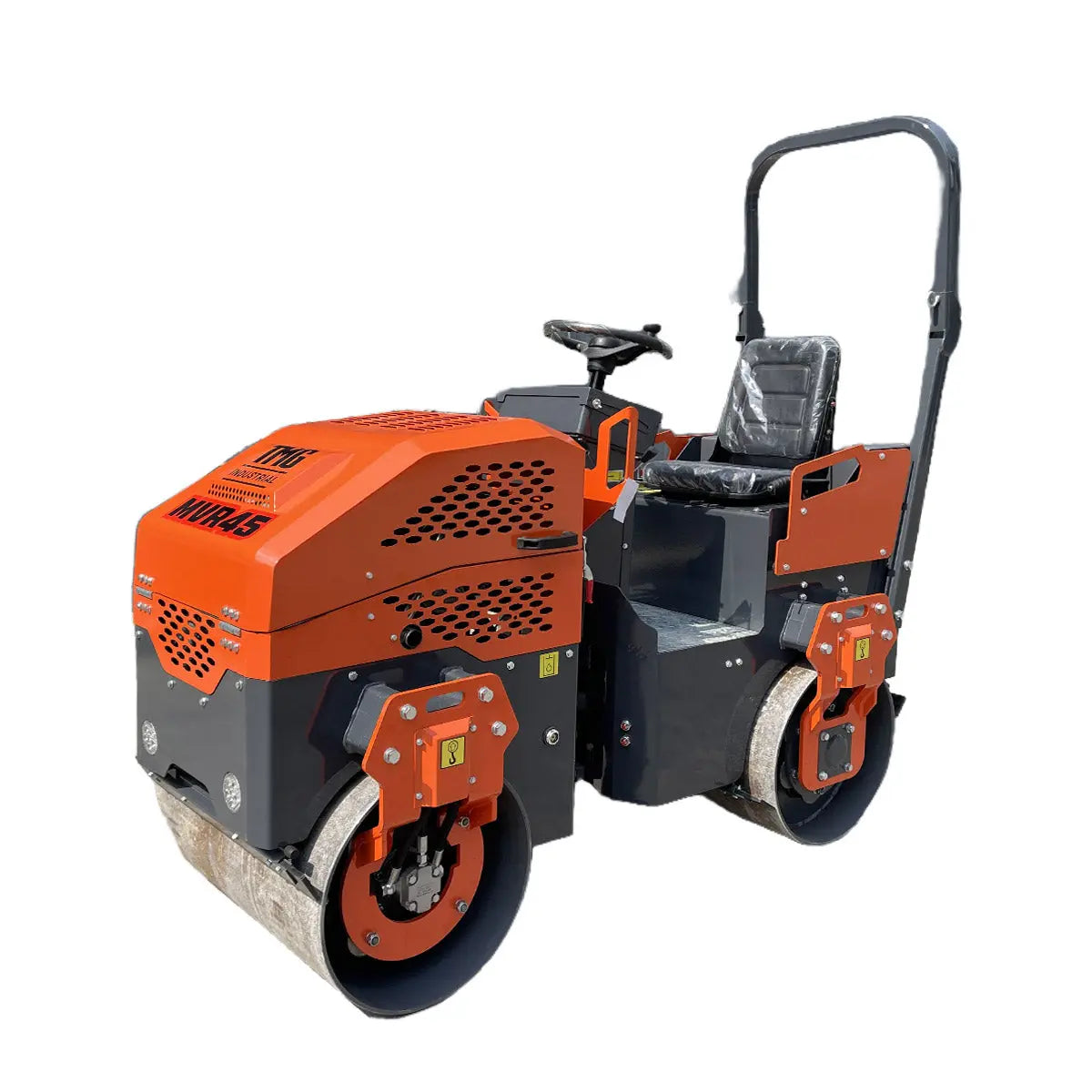 13.5 HP Ride-On Road Roller, 2 x 31-½" Wide & 21" Diameter Rollers,