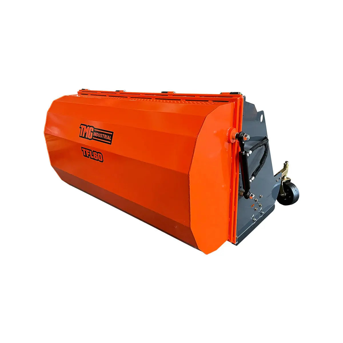 TMG 3-in-1 Flail Collector, 61" Cut, Grass Pickup & Roller for 28-50 HP