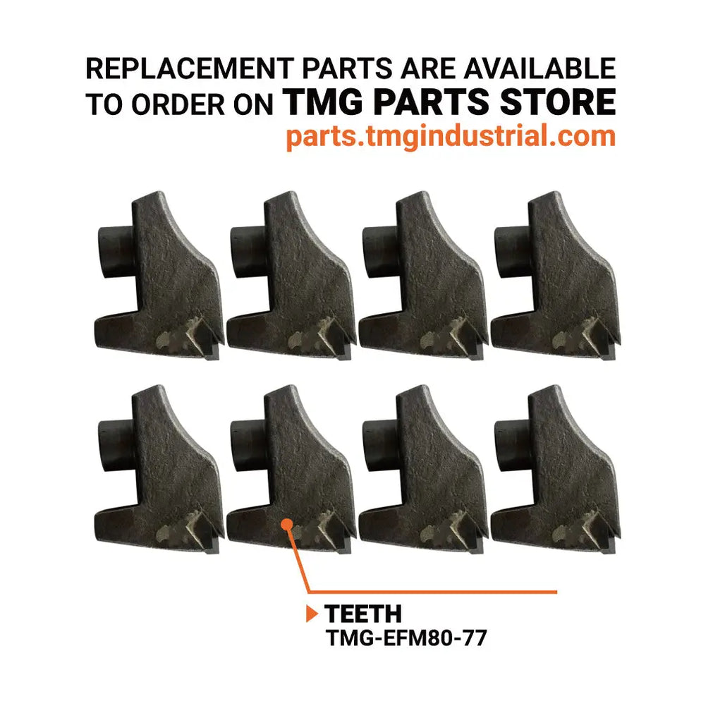 30" Excavator Forestry Brush Mulcher, 6-10 Ton Carrier, 4" Dia. Cuttin