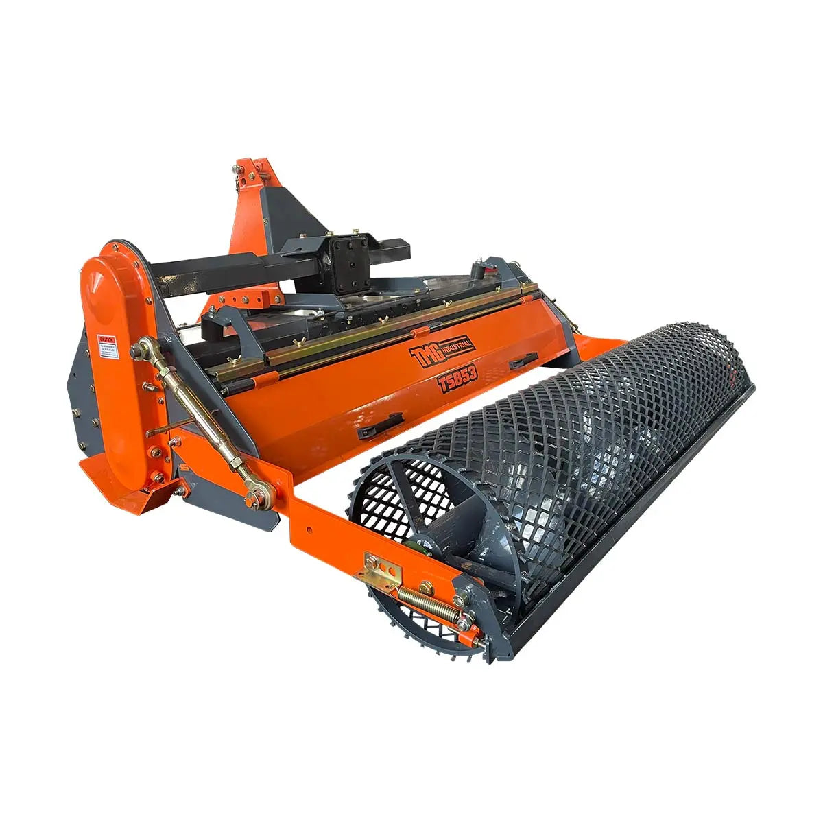 53" Rotary Tilling Stone Burier, 5" Tilling Depth, 28-40 HP, PTO Shaft