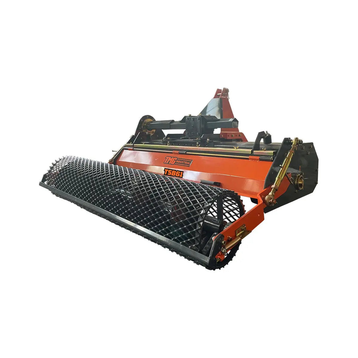 61" Rotary Tilling Stone Burier, 5" Tilling Depth, 35-45 HP, PTO Shaft