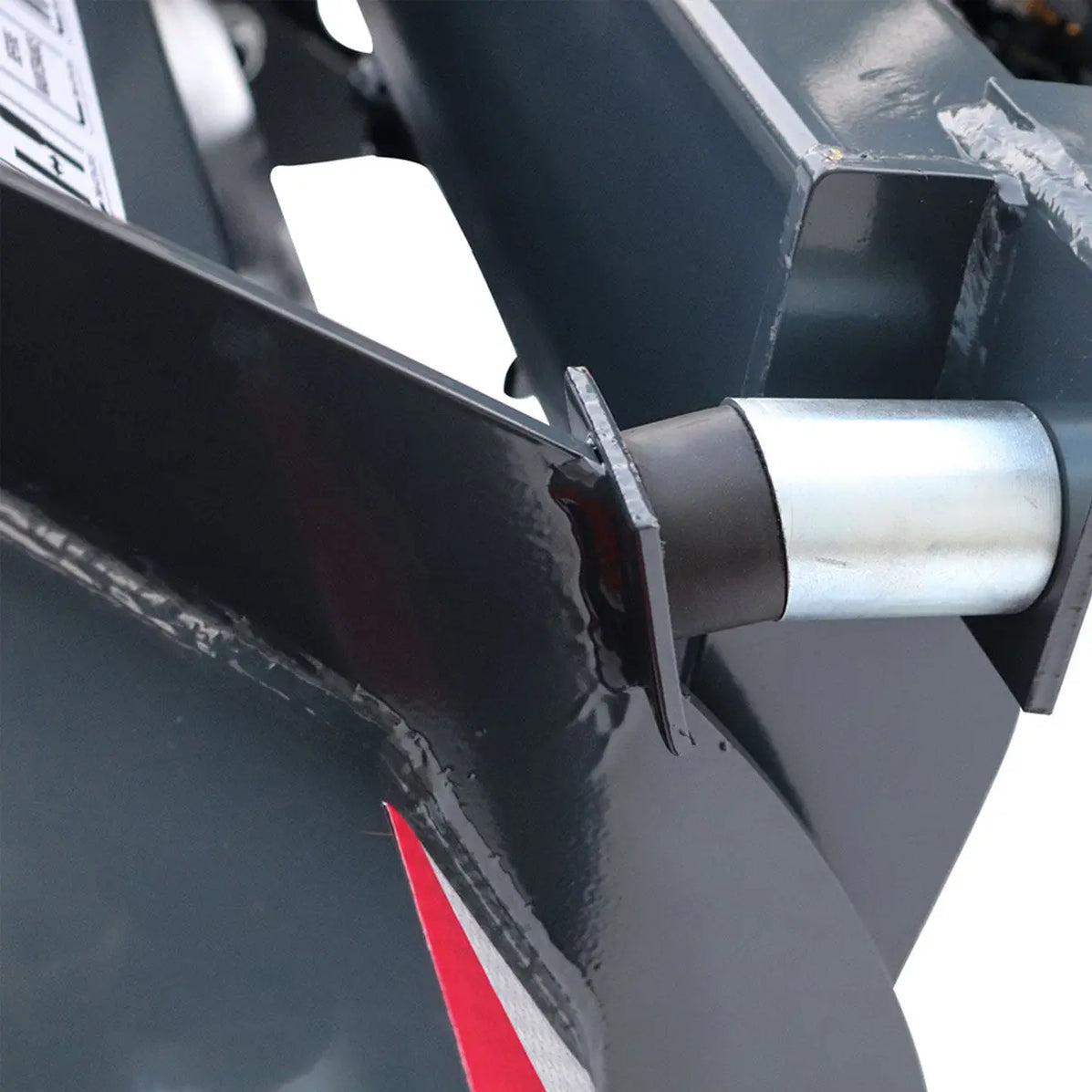 72" Skid Steer Dozer Blade/Snow Pusher, 30° Left & Right, Bolt-On Cutt