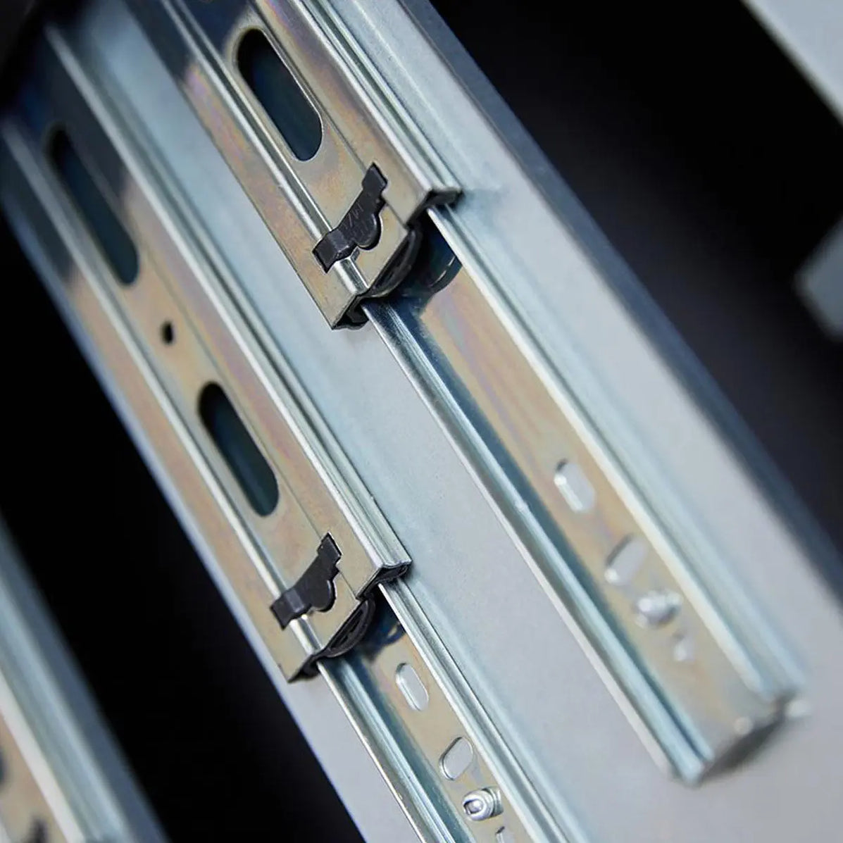 TMG Pro 7-Ft 17-Drawer Workbench w/ Stainless Top, Slides & Casters