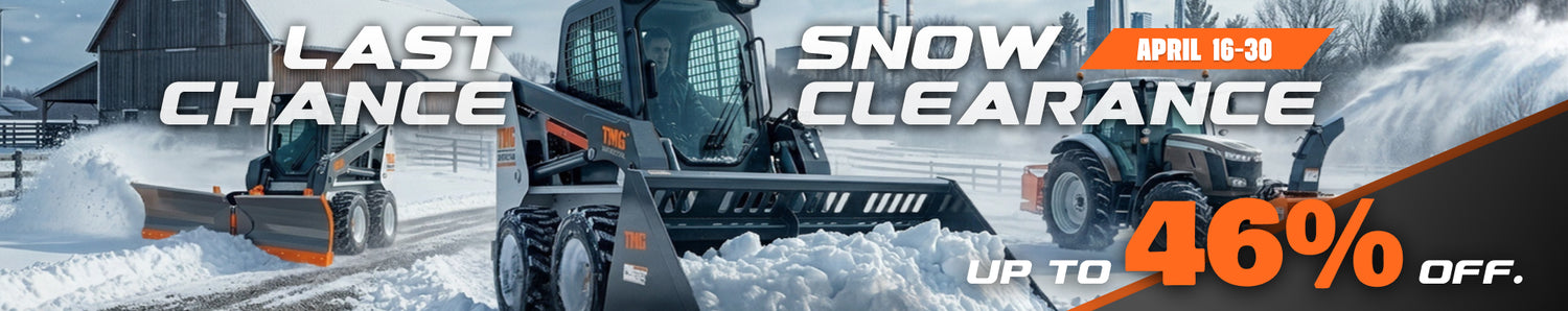 Snow Removal Equipment - Clearance Sale | TMG Industrial USA