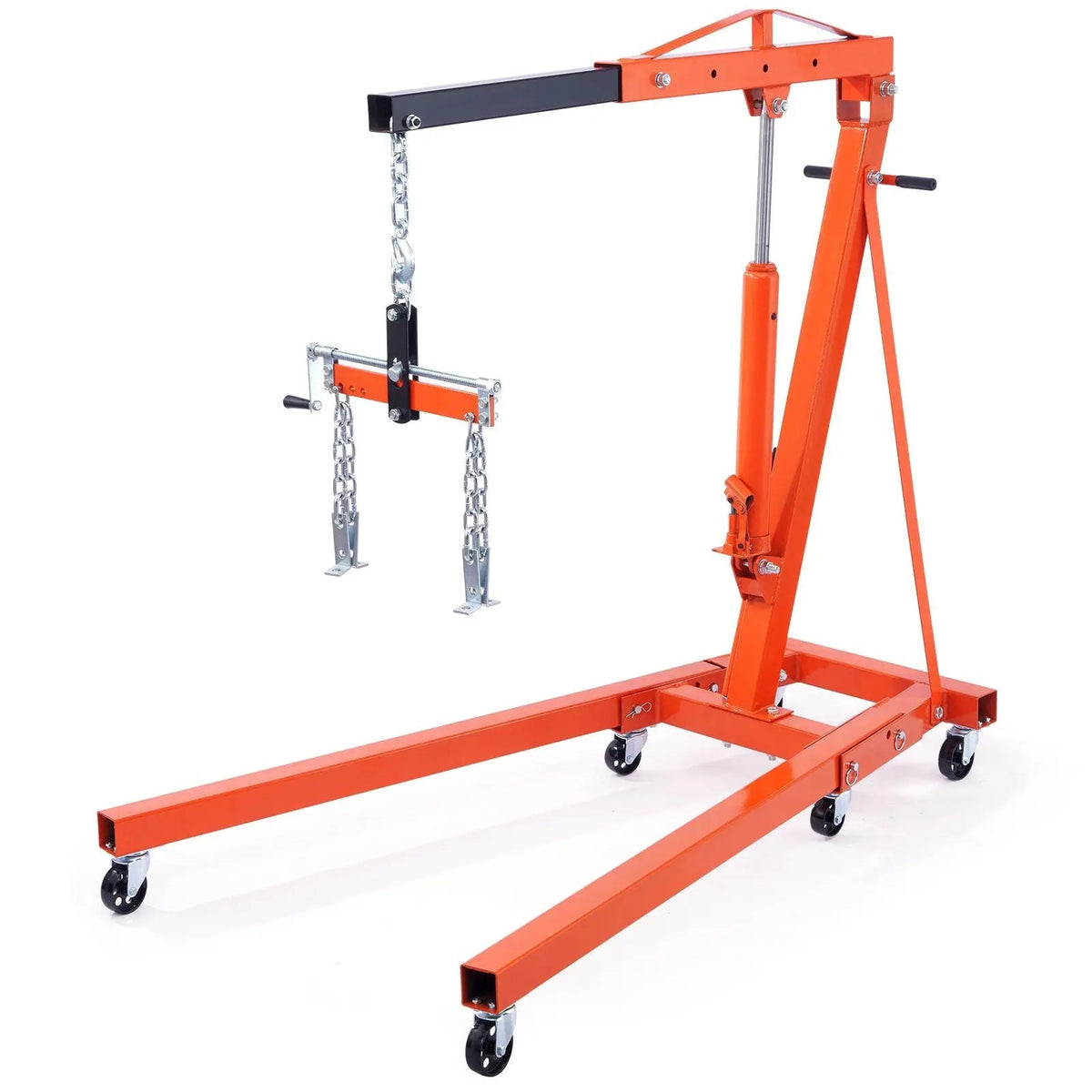 VEVOR Hydraulic Engine Hoist with Lever, 2 Ton/4400 LBS Heavy-duty