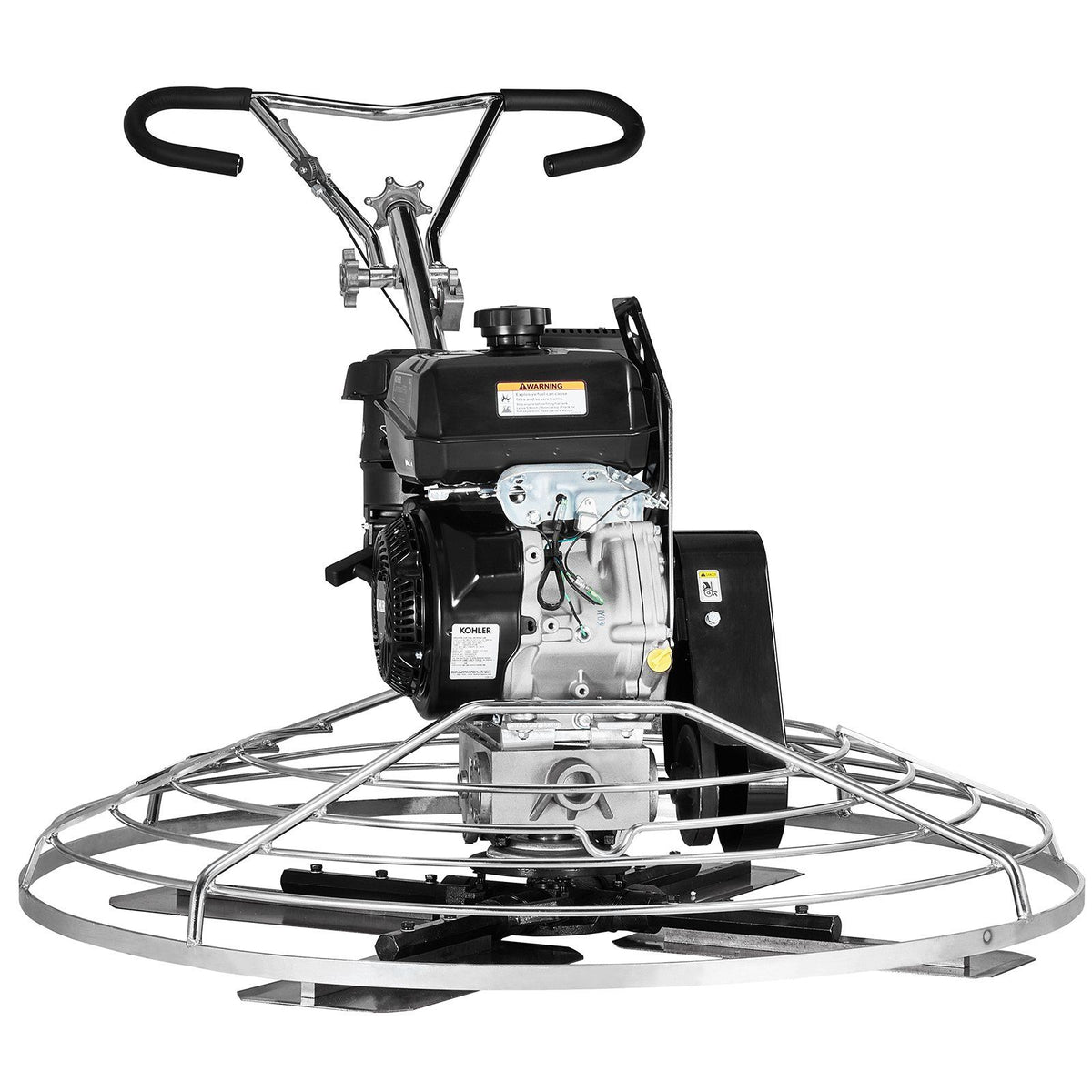 46" Walk-Behind Power Trowel, 14HP Gas-Powered Cement Finishing