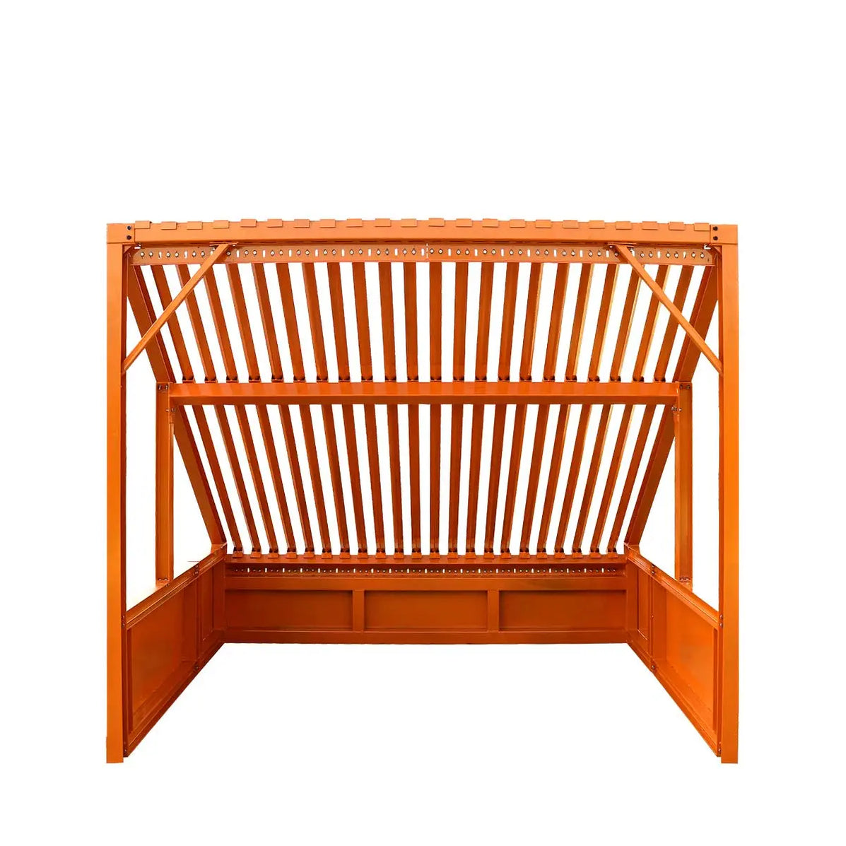 12’ Heavy Duty Static Grizzly Rock Screen, Adjustable Bolt-On Deck