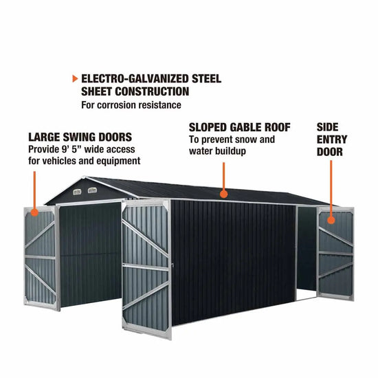 Metal Sheds | TMG Industrial USA