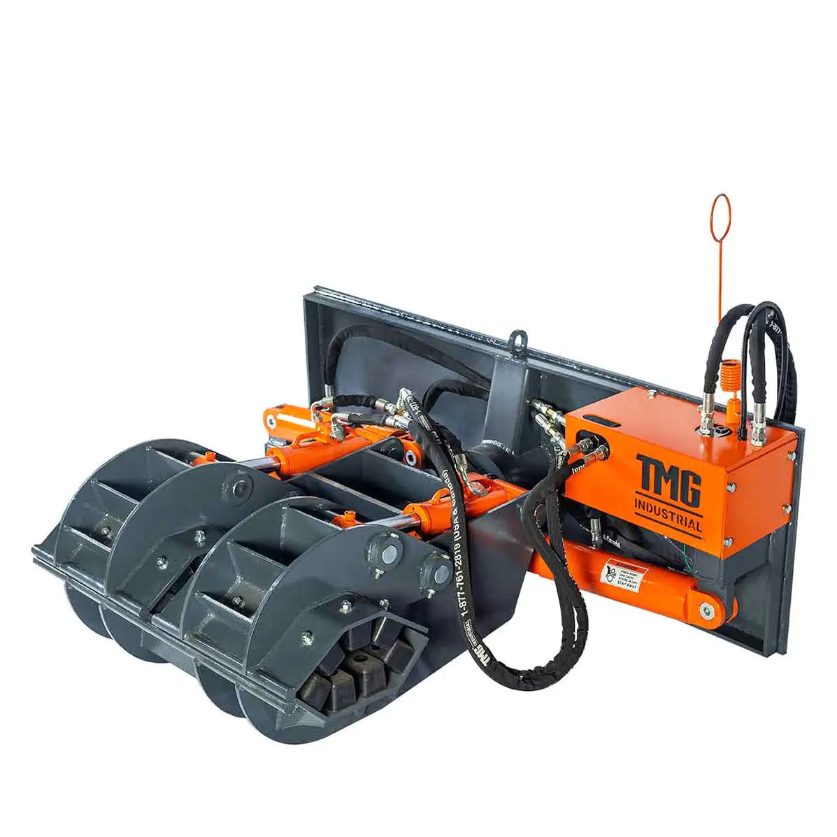 2500-lb Skid Steer Pole Setter, 45' Pole Capacity, 0°-100° Claw