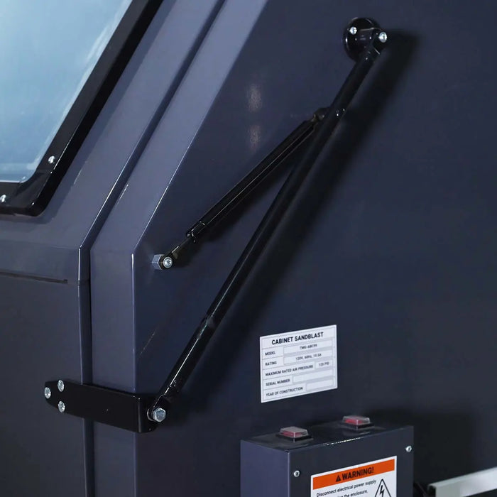265 Gallon/990L Commercial Cabinet Sandblaster, Vacuum Filtration Syst
