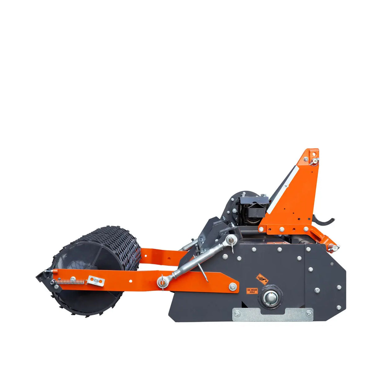 48" Stone Burier Rotary Tiller, 3-Point Hitch, Category 1 Hookup, 25-5