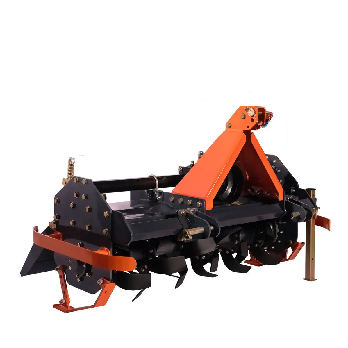 55" 3-Point Hitch Rotary Tiller, 30-40 HP Compact Tractor, 6" Tilling