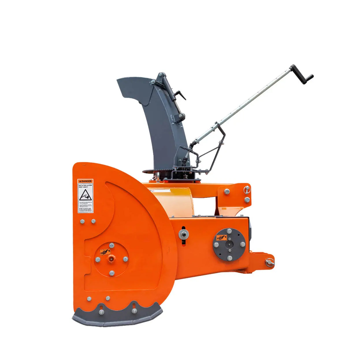 72" 3-Point Hitch Snow Blower, 25-90 HP, 24" Diameter Impeller, 360° S