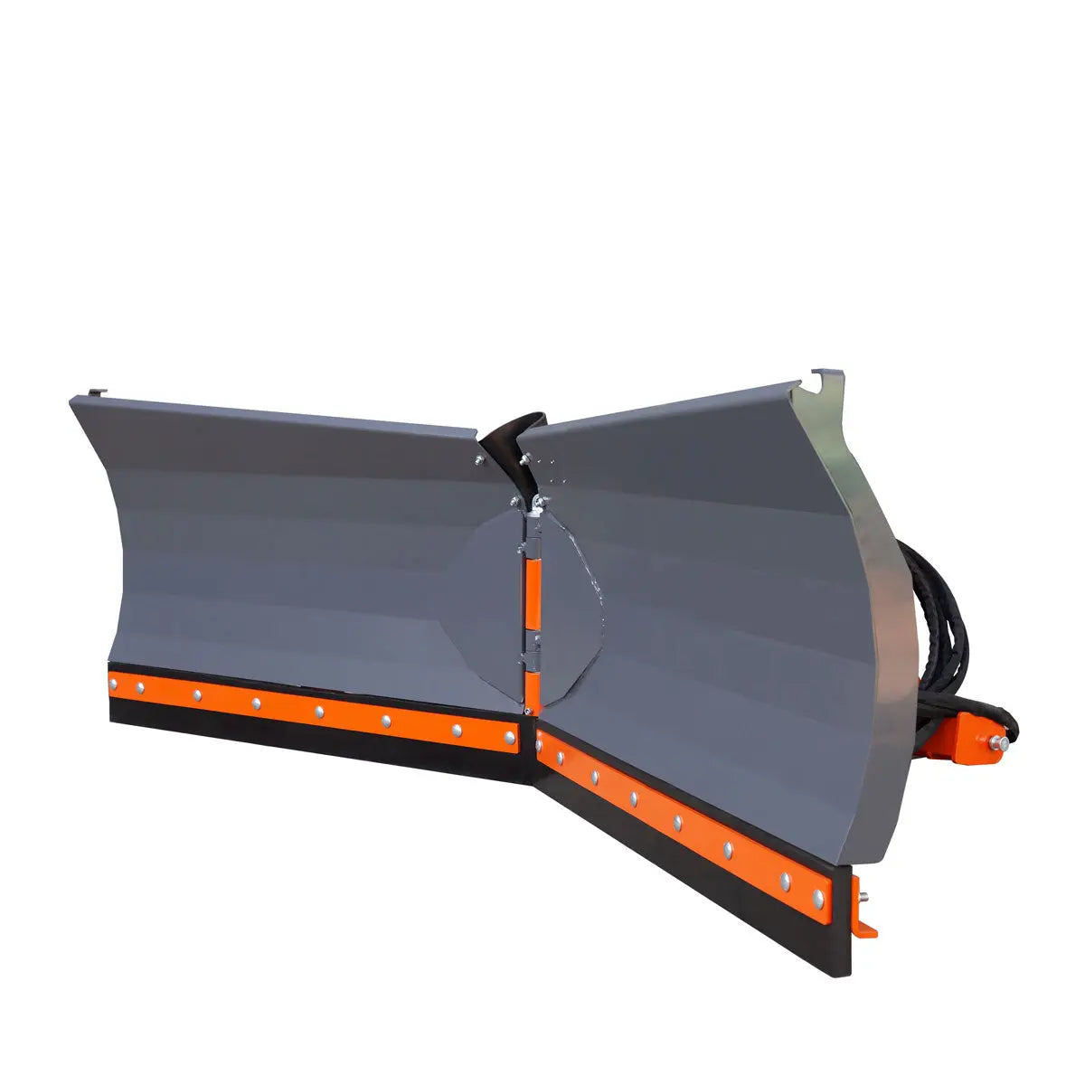 8-½’ U/V Angle Blade Snowplow, Reversible Rubber Edges, 6 Positions