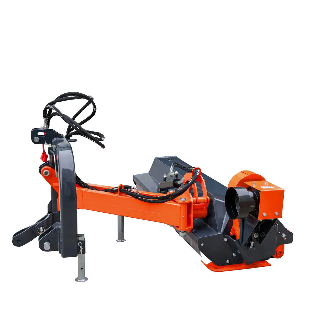 TMG 80" Ditch Bank Flail Mower-Offset Verge & Slope Cutter for Tractor