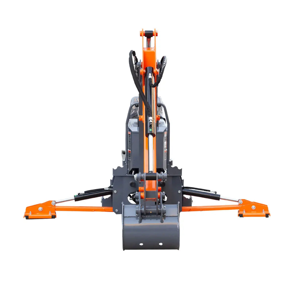 9-ft Tractor Swing Backhoe Attachment, Category 1 & 2, 180° Boom and B