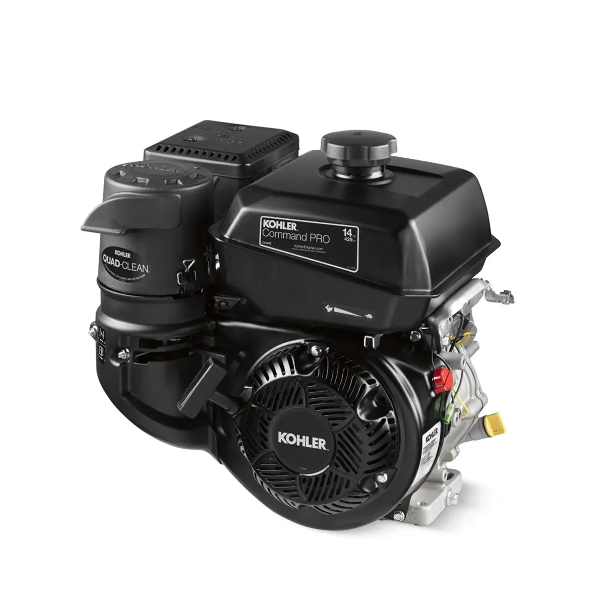 TMG Kohler 14 HP Gas Engine, CH440, Cyclonic Air Filter, Large Tank