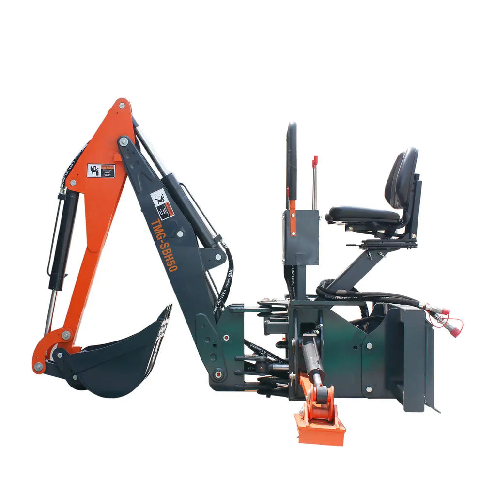 Versatile Backhoe Attachments for Skid Steers | TMG Industrial USA