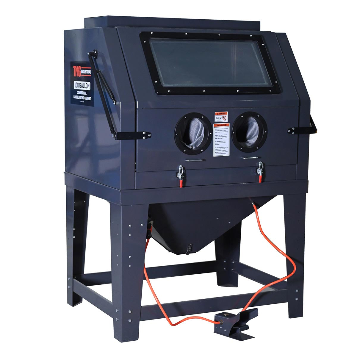 TMG Industrial 265 Gallon/990L Commercial Cabinet Sandblaster, Vacuum